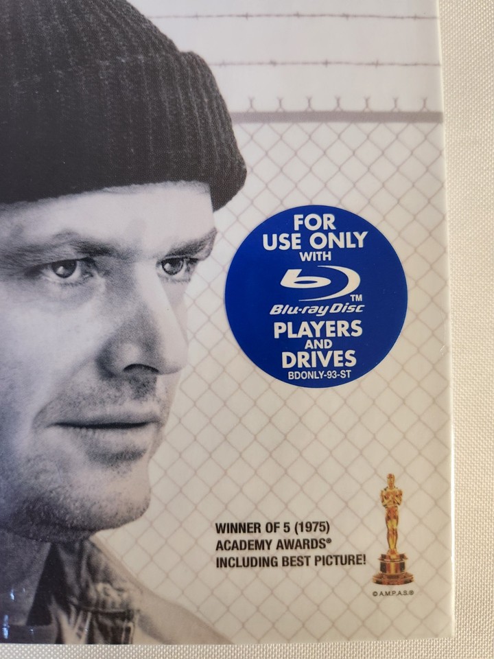 One Flew Over the Cuckoos Nest (Blu-ray Disc, 2008) Digibook New Sealed ...