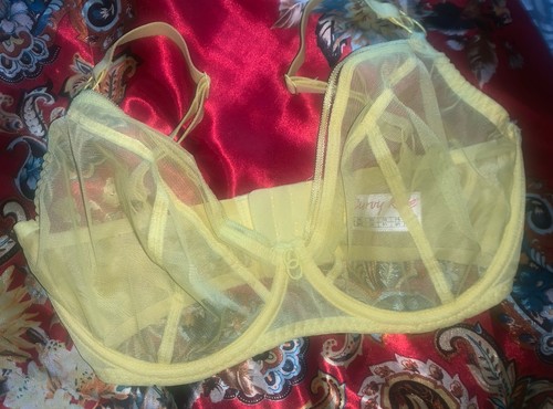 CURVY KATE Lifestyles Plunge Bra Size US 30I UK 30G STYLE#CK5711 Sheer ...