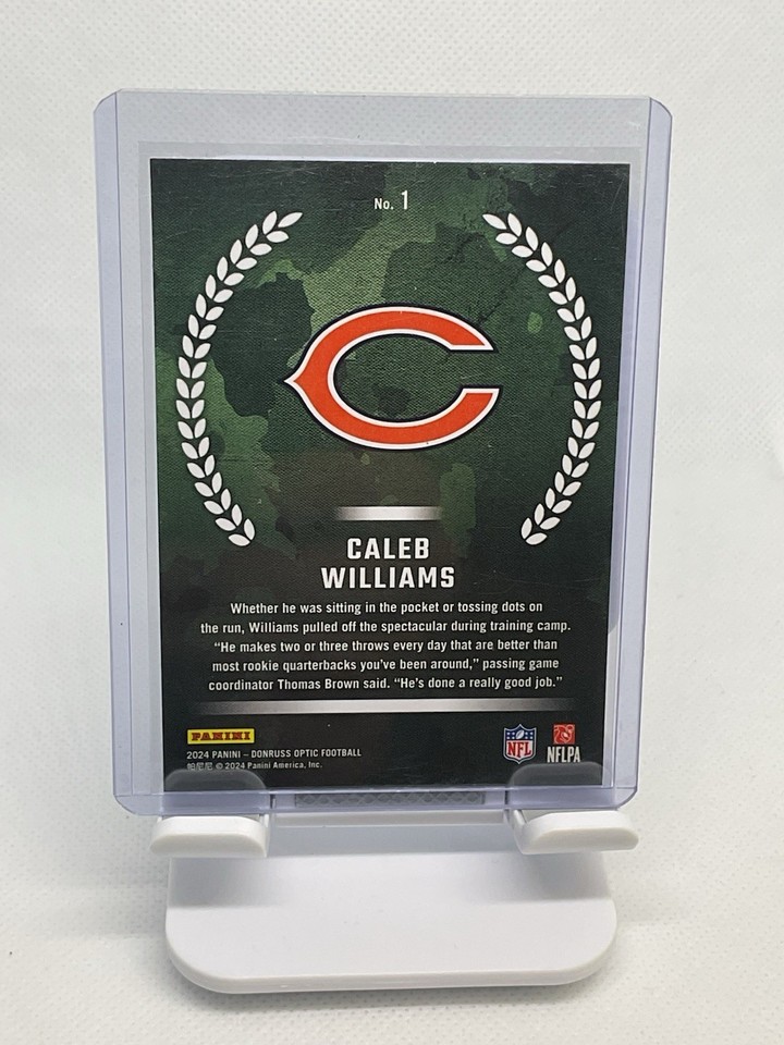 2024 Panini Donruss Optic - Rookie Recruits Caleb Williams #1 (RC) (841 ...