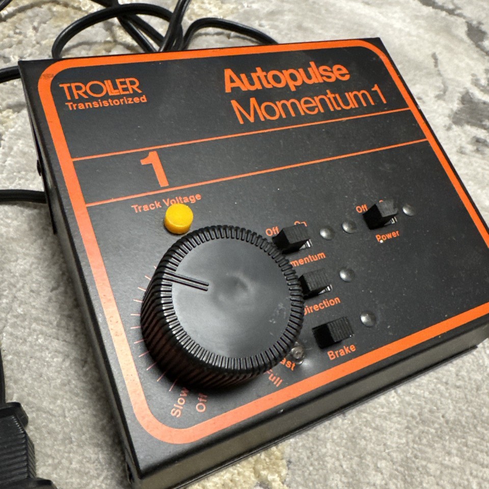 Troller Autopulse Transistorized Model Railroad Power Pack Momentum 1 ...