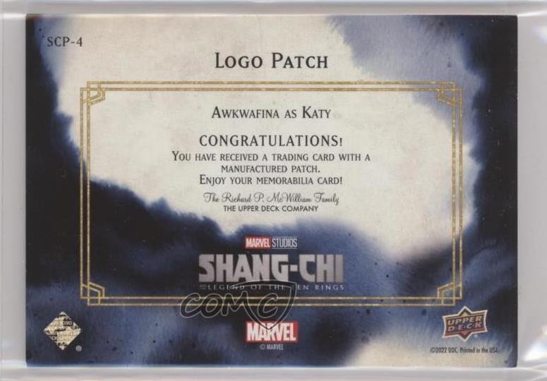 2023 Marvel Shang-Chi and The Legend of Ten Rings Logo Awkwafina Patch ...