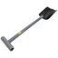 Lesche 26" All Purpose Shovel for Metal Detecting and Gardening ...