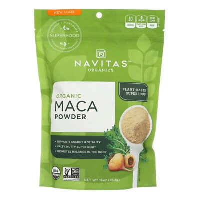 Navitas Maca Powder Org 16oz (Pack of 3) 858847000512| eBay