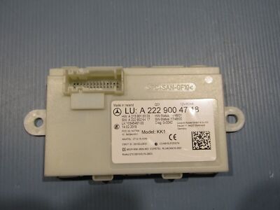 Mercedes W222 W213 W205 Keyless Go Control Module Genuine A2229004718 ...