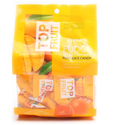 TOP FRUIT Pure Juice Candy Mango Jelly Taste like real Mango 320g | eBay