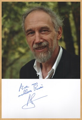 Alain Connes - French mathematician - Rare signed photo - 2008 - Fields ...