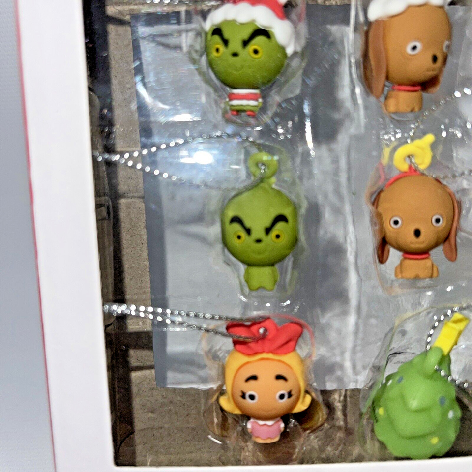 Hallmark The Grinch Set Of 6 Mini Christmas Tree Ornaments Holiday NEW ...