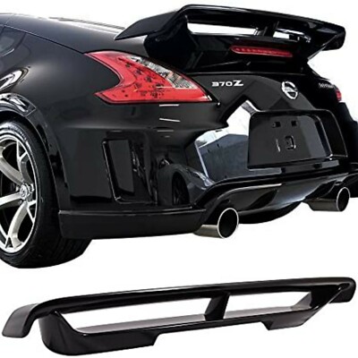 For 09-16 Nissan 370Z N Style Trunk Boot Spoiler ABS Plastic Black UK ...