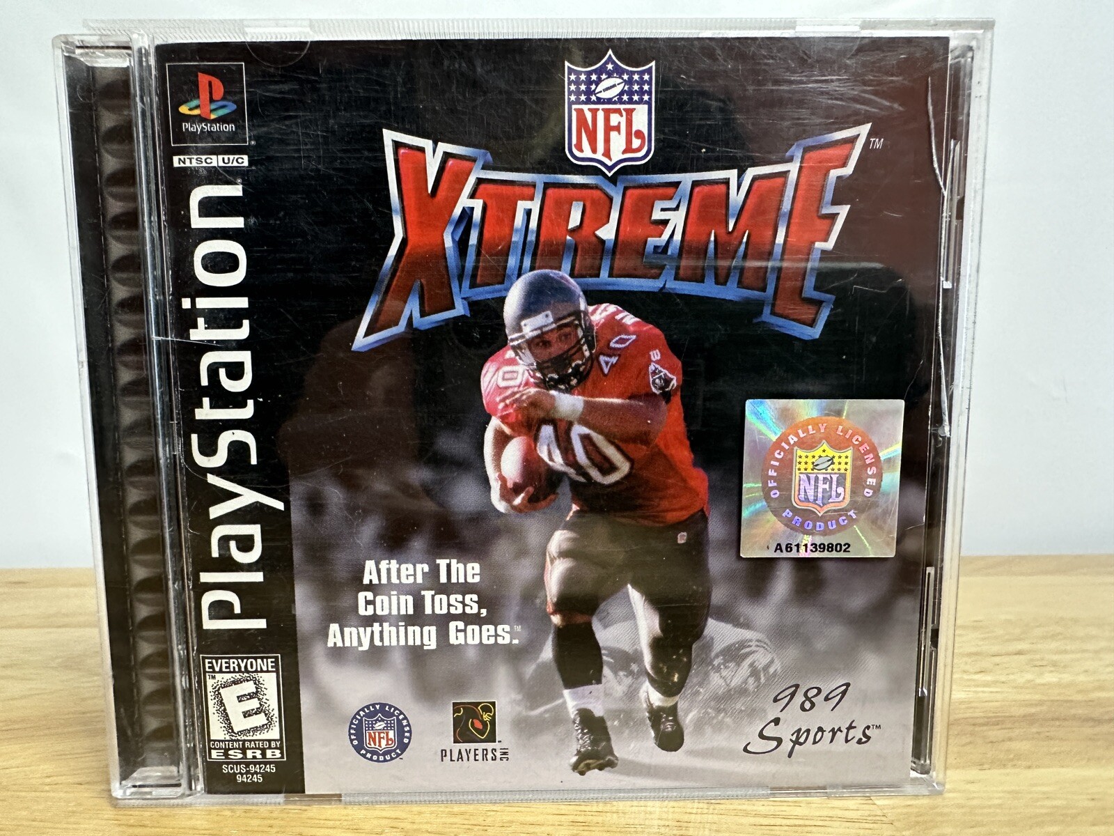NFL Xtreme (Sony PlayStation 1, 1998) CIB CLEAN Untested One Owner ...