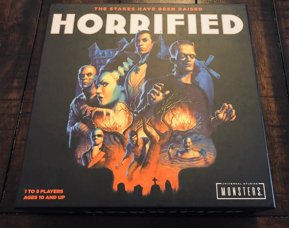 Horrified Universal Monsters Board Game (EMPTY Replacement Box Only) | eBay