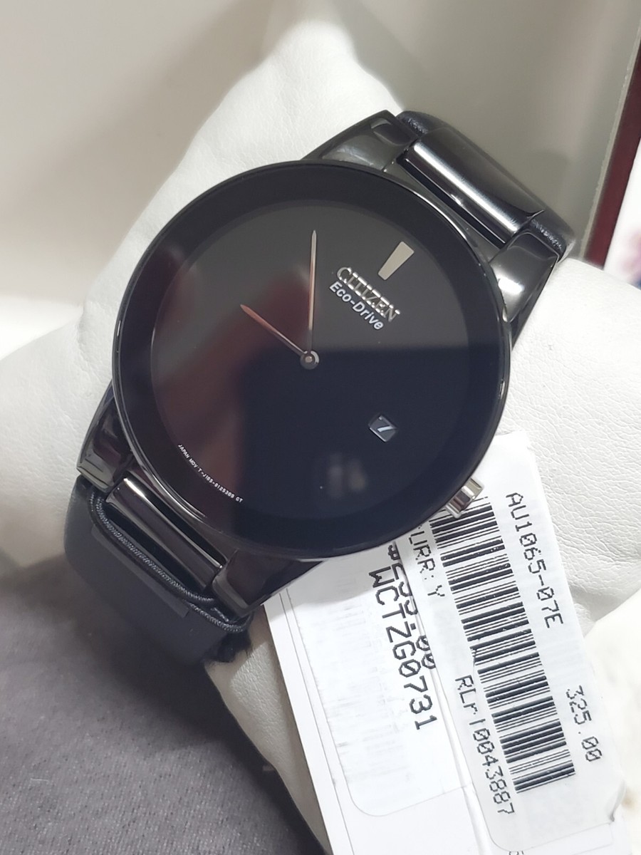 Citizen AU1065-07E Eco-Drive Axiom Leather Band Men's Watch Citizen AU1065-07E Eco-Drive Axiom Leather Band Men's Watch