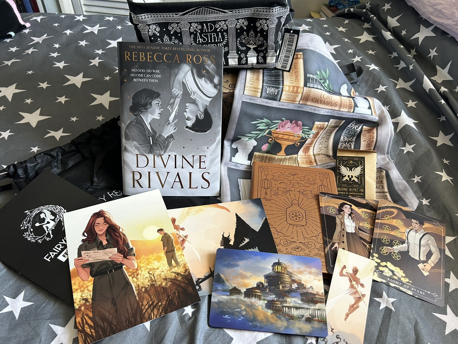 Divine Rivals By Rebecca Ross - Full Fairyloot May 2023 Box, Signed ...