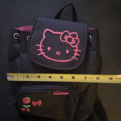 Hello kitty Black pink fruit mini backpack | eBay