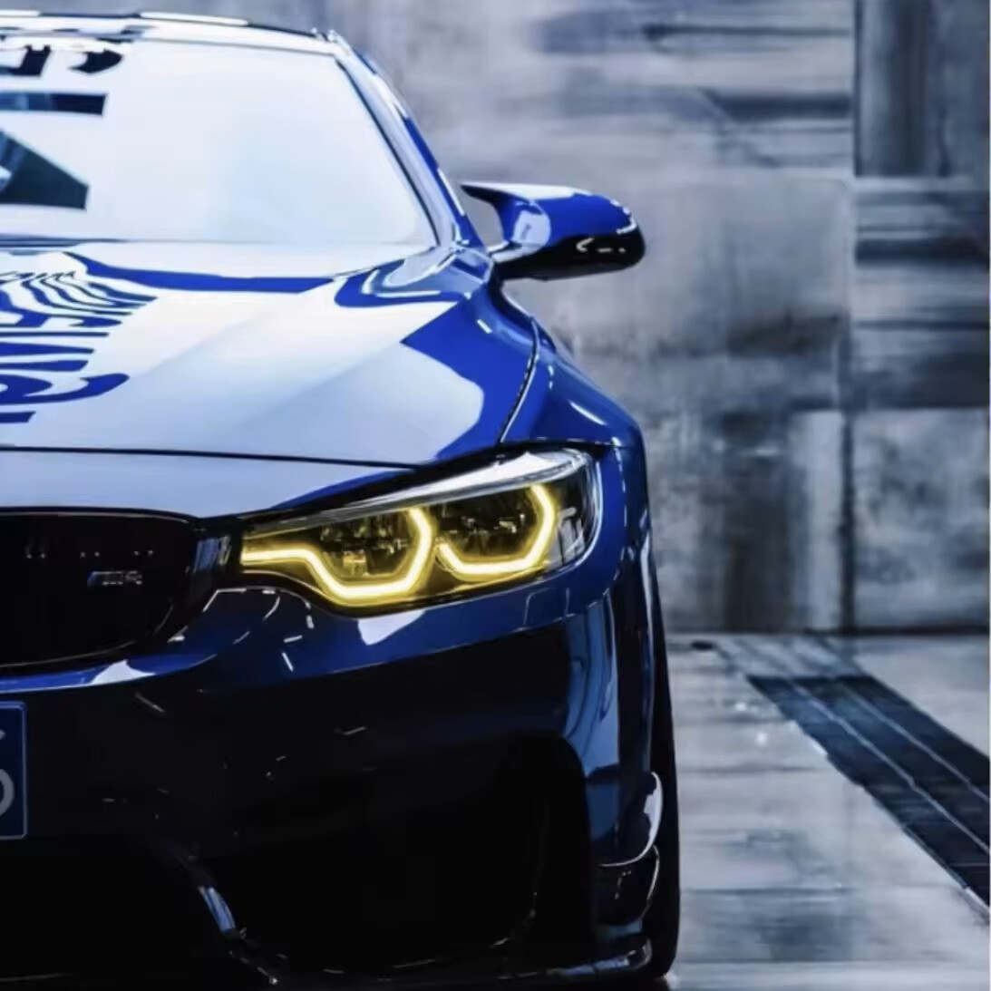 Yellow DRL LED Boards For BMW F80 M3 F82 M4 F32 F36 F82 LCI Adaptiver ...