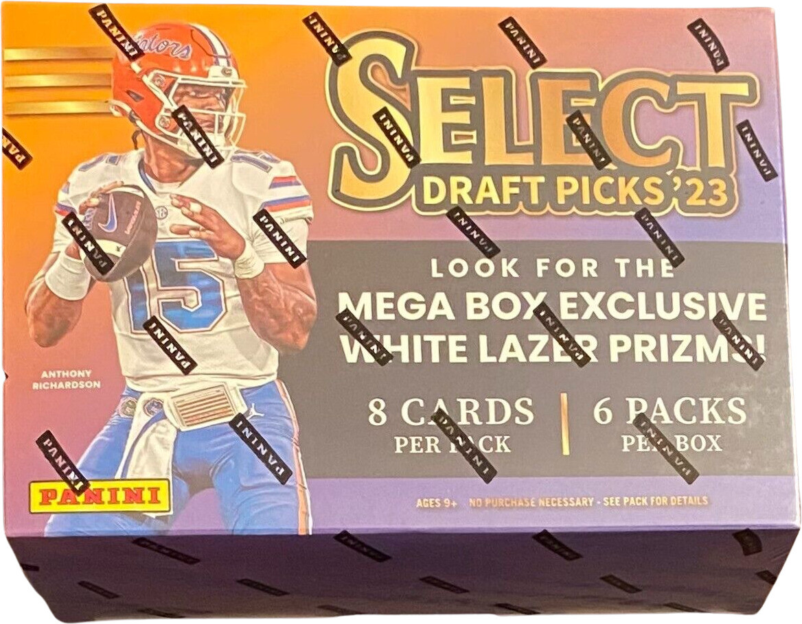 Panini 2023 Select Draft Pick Football Mega Box - 48 Cards for sale ...