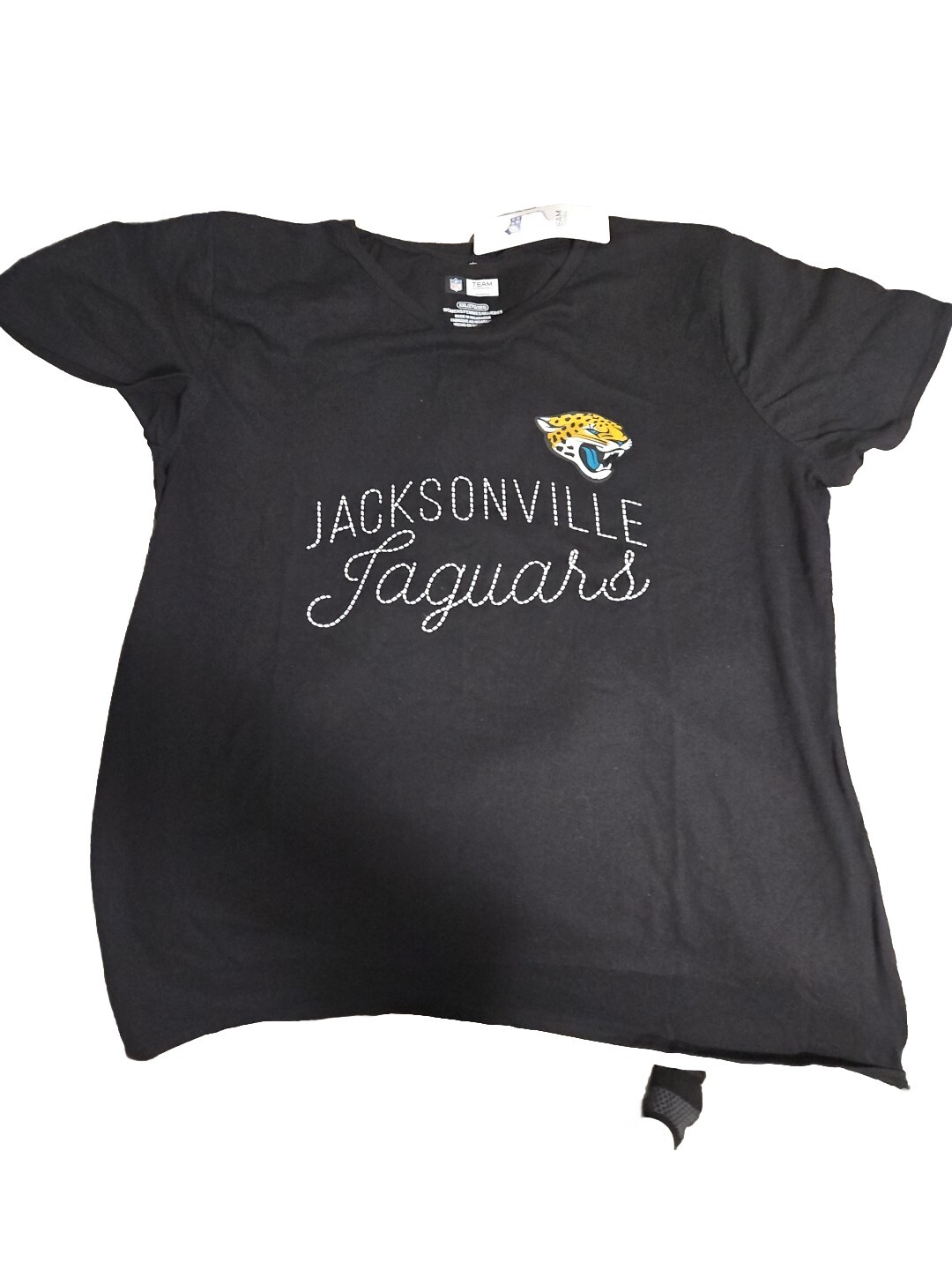 NFL Jacksonville Jaguars Women's Short Sleeve T-Shirt Black 2xL NWT ...