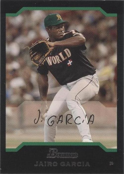 2004 Bowman Draft Picks & Prospects - Jairo Garcia #BDP125 for sale ...