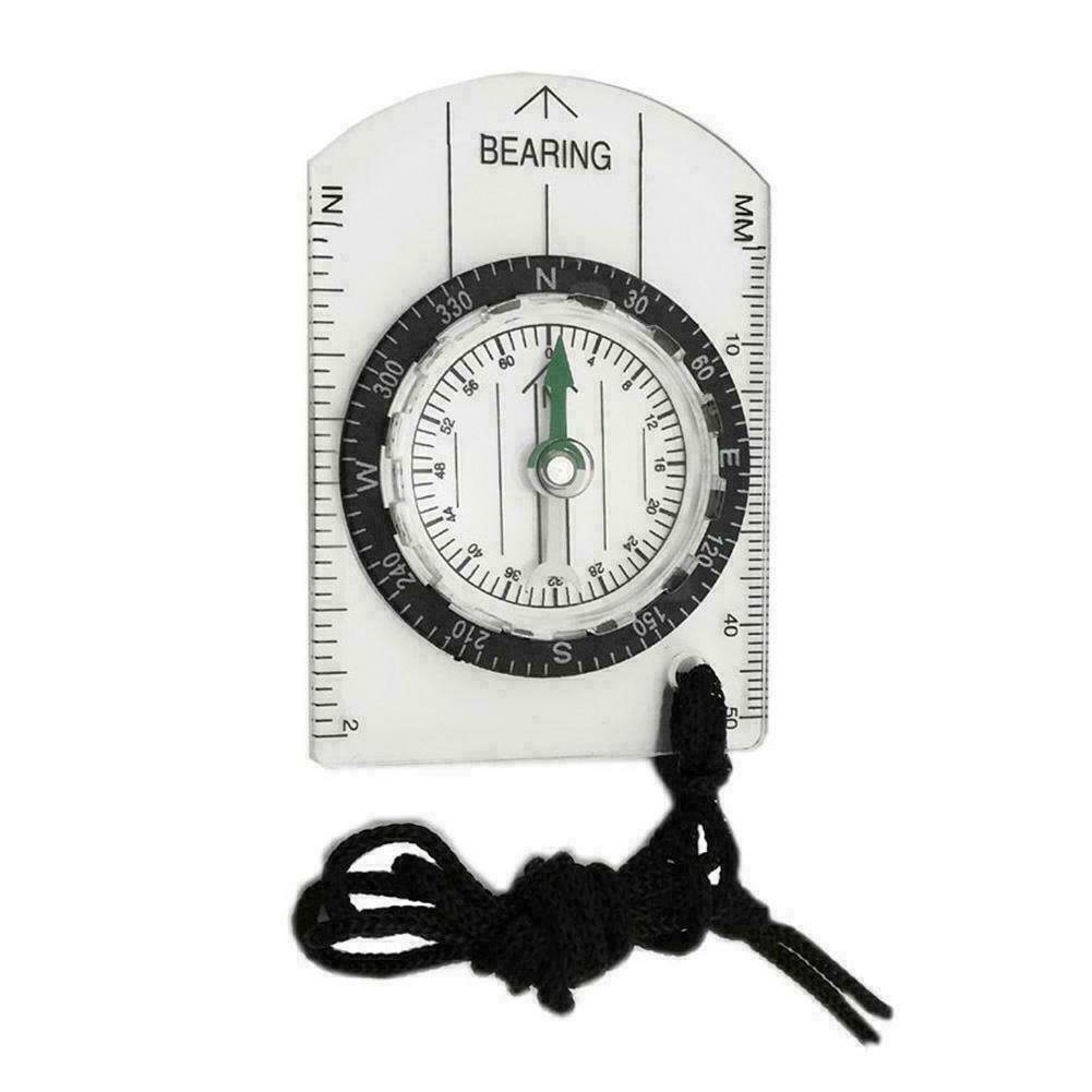 Military Compass Scale Ruler Baseplate Mini For Hiking Compass 2024 ...
