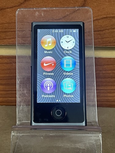 Apple iPod Nano 7th Generation A1446 16GB MD481LL Black - Free Shipping ...