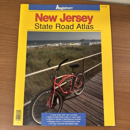 Hagstrom New Jersey State Road Atlas 1997 - Maps - Book Paperback ...