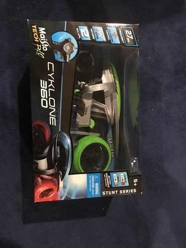 Maisto Tech R/C Stunt Series Remote Control Cycle Bike Cyklone 360 ...