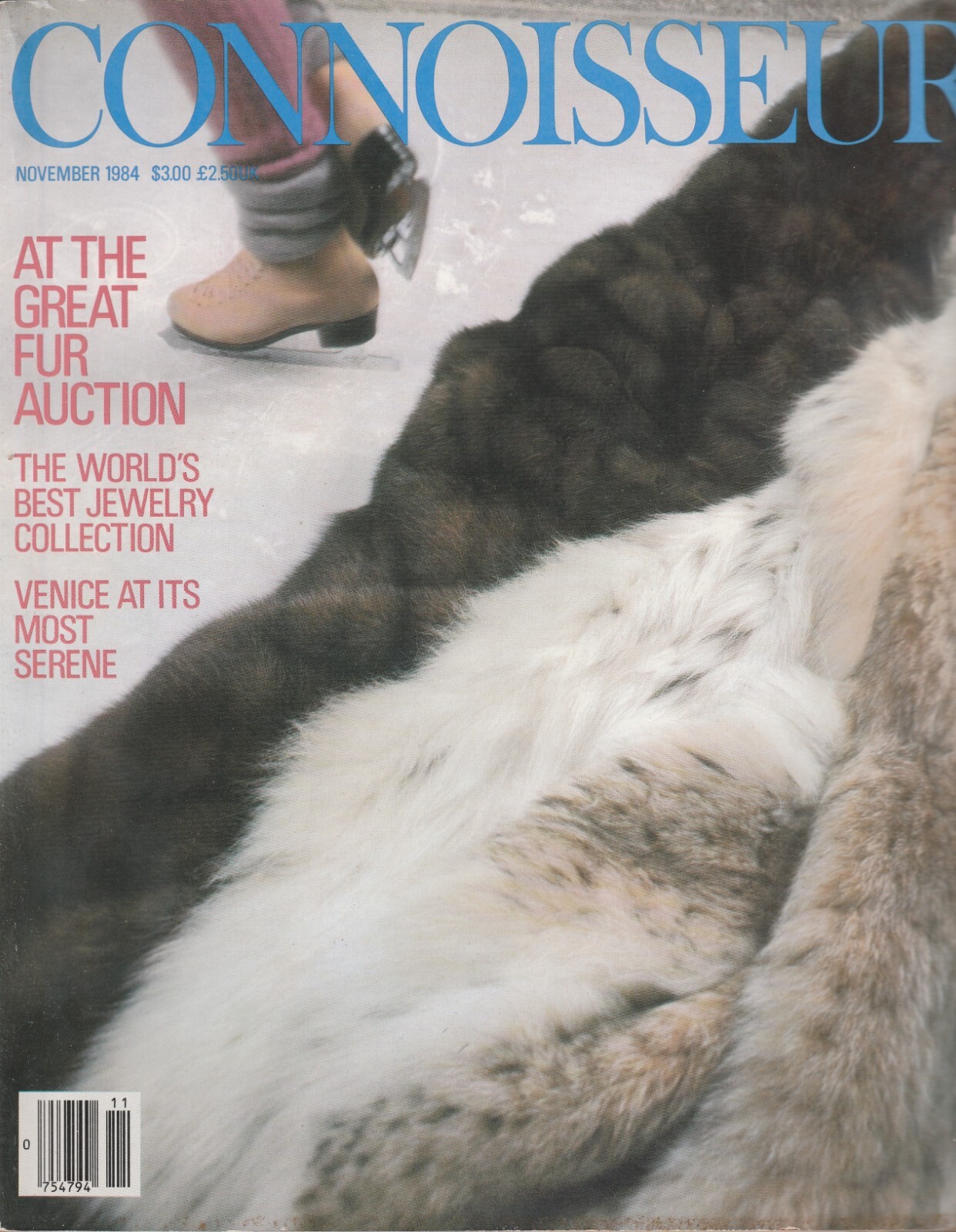 CONNOISSEUR MAGAZINE NOVEMBER 1984 *MARIA CALEGARI/ROBERT ELLSWORTH* | eBay