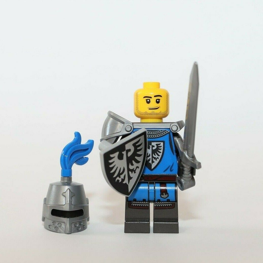 LEGO Black Falcon Knight Minifigure Battle Pack for medieval castle ...