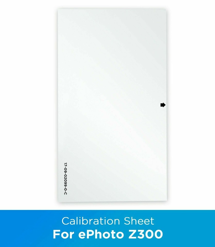 Plustek z300 Calibration Control Sheet | eBay