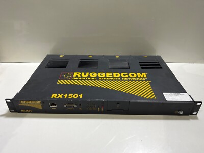 RUGGEDCOM RX1500/1501 Switch and Router MODEL- RX1501-L3 / P/N- 14-02 ...