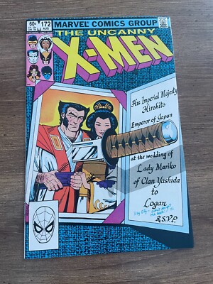 Uncanny X-Men # 172 NM Marvel Comic Book Kitty Pryde Wolverine 3 J267 ...