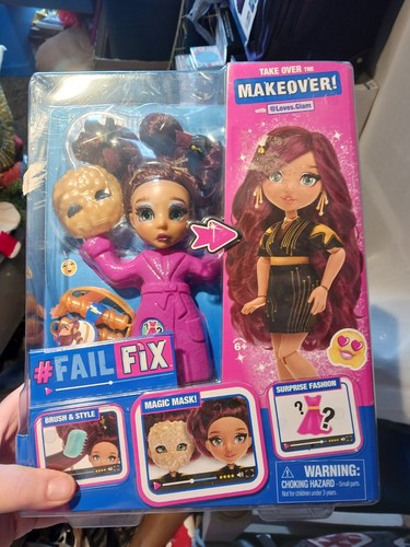 Unused FAILFIX Take Over The Makeover DOLL LOVESGLAM Surprise Fashion ...