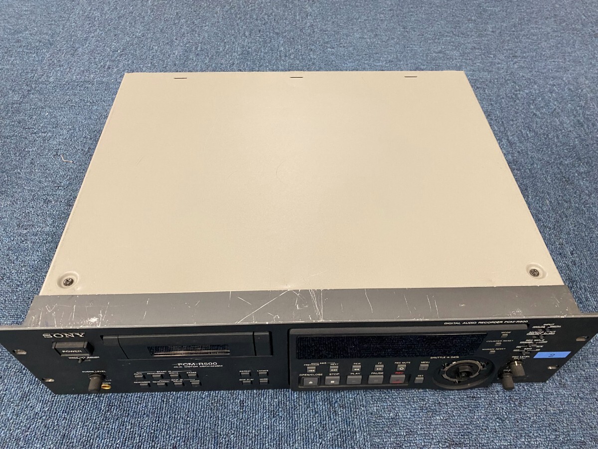 SONY PCM-R500 Digital Audio Tape DAT Player Recorder Deck 4-Motor DD ...