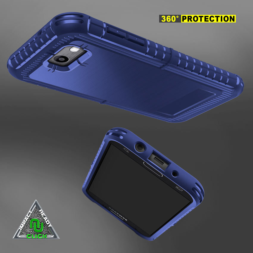 For Samsung Galaxy Sol 2 J3 Eclipse J3 Mission J327 Brushed Case ...