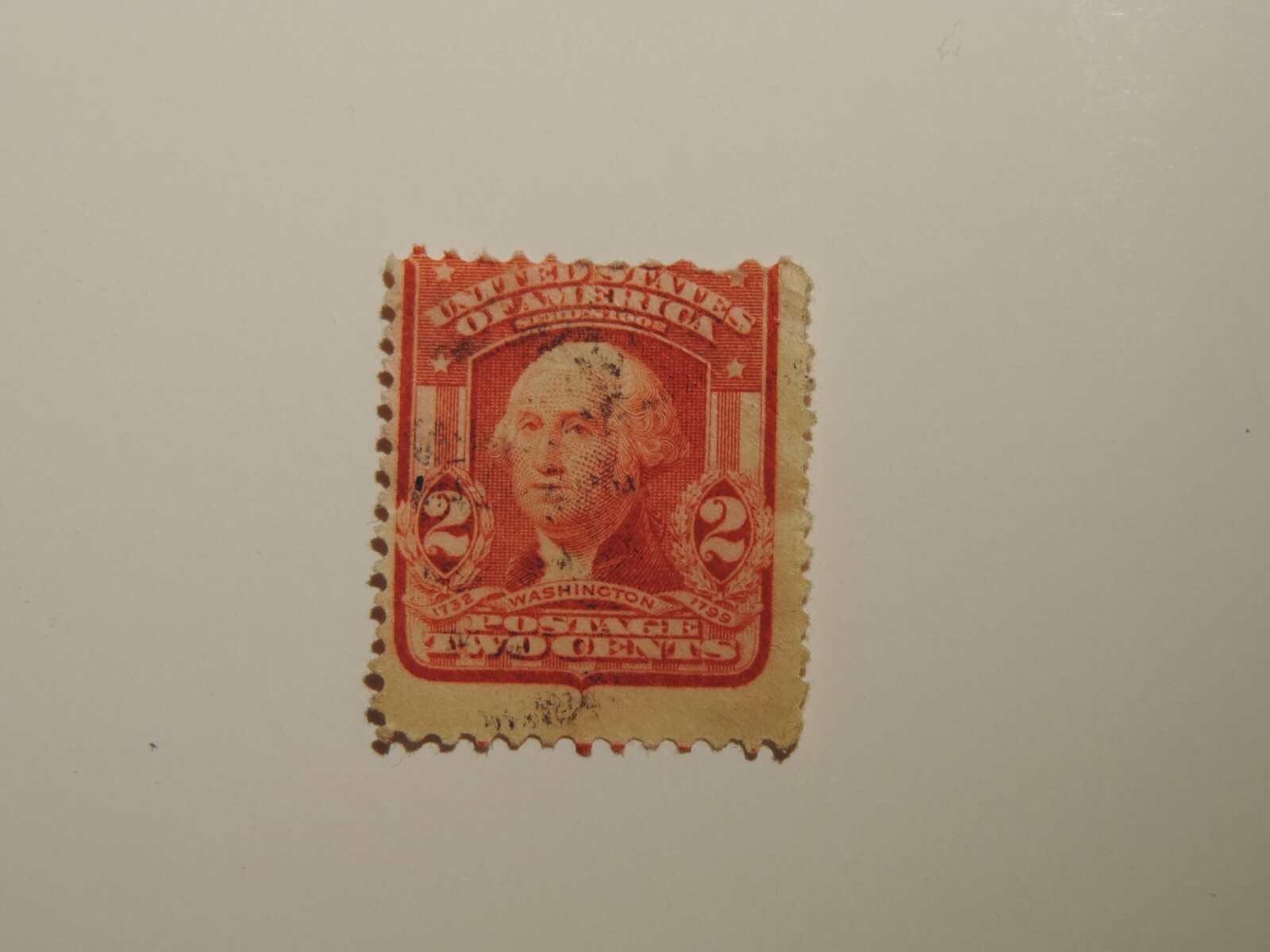 George Washington Red 2 cent stamp | eBay