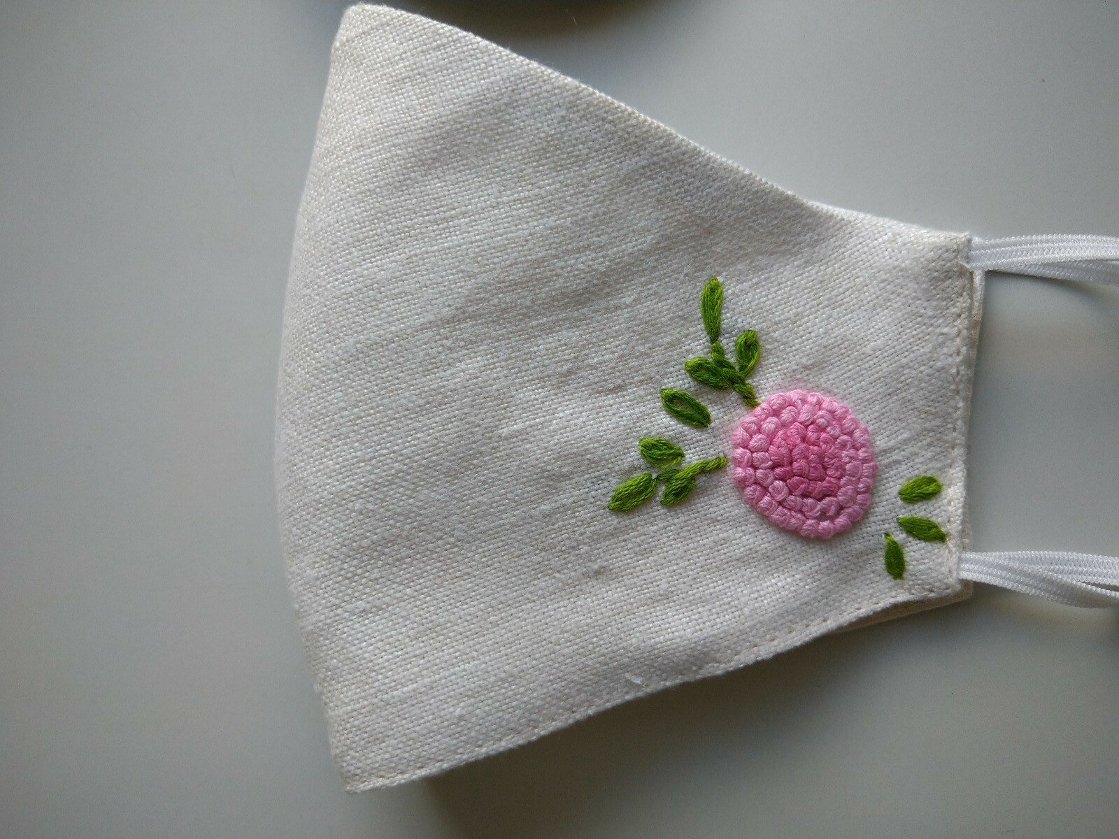 Face Mask washable Reusable 100 Cotton Handmade With Hand Embroidered ...