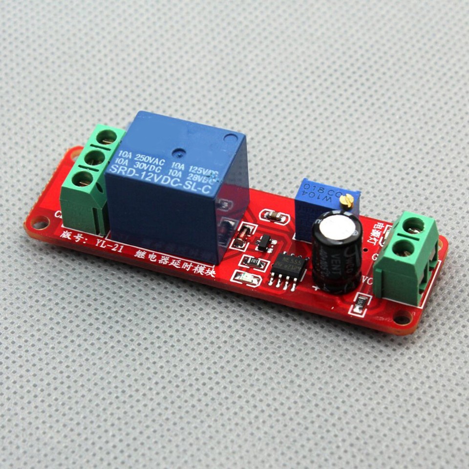 NE555 Monostable Timer Timer Relay Module Delay Timer Timer Switch ...