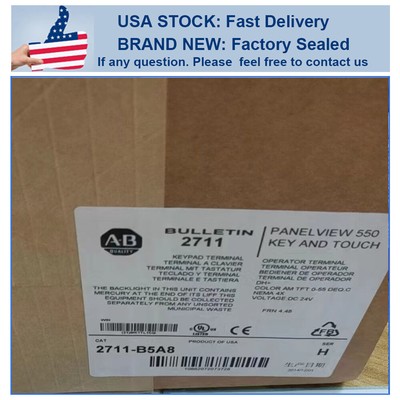 Free Ship NEW Allen-Bradley 2711-B5A8 /H PanelView 550 Terminal | eBay