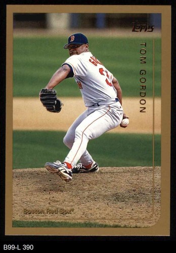 1999 Topps #390 Tom Gordon Red Sox 8 - NM/MT | eBay