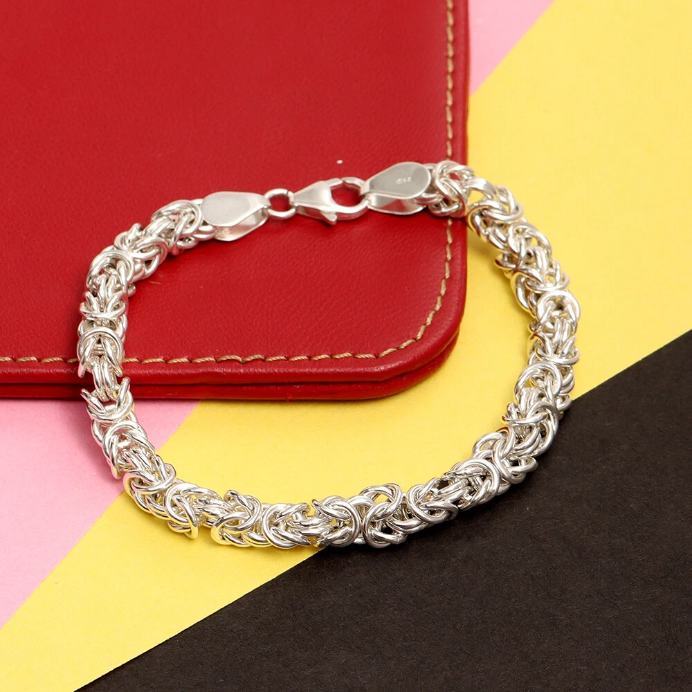 Silver Chain Bracelets For Girls