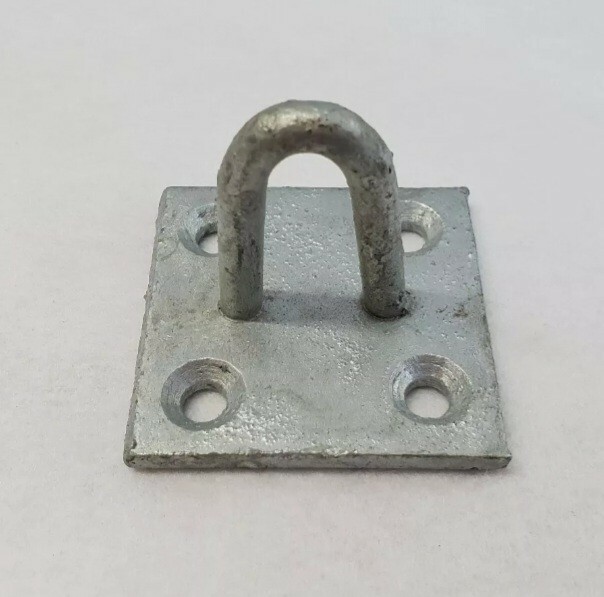 Heavy Duty Galvanised Complete washing line kit PULLEY CLEAT HOOK & EYE ...