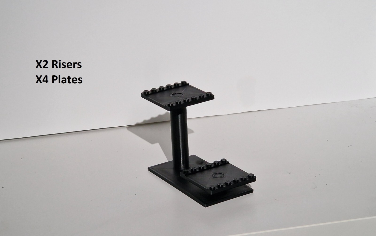 Twin riser display stand for LEGO Speed Champions range. 2 risers and 4 ...