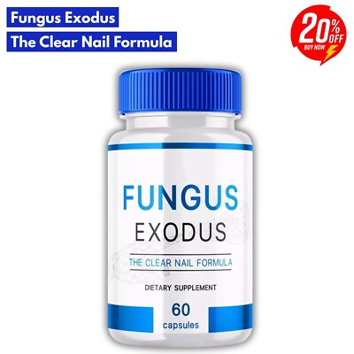 Fungus Exodus Pills to Combat Toenail Fungus and Nail Health 60 ...