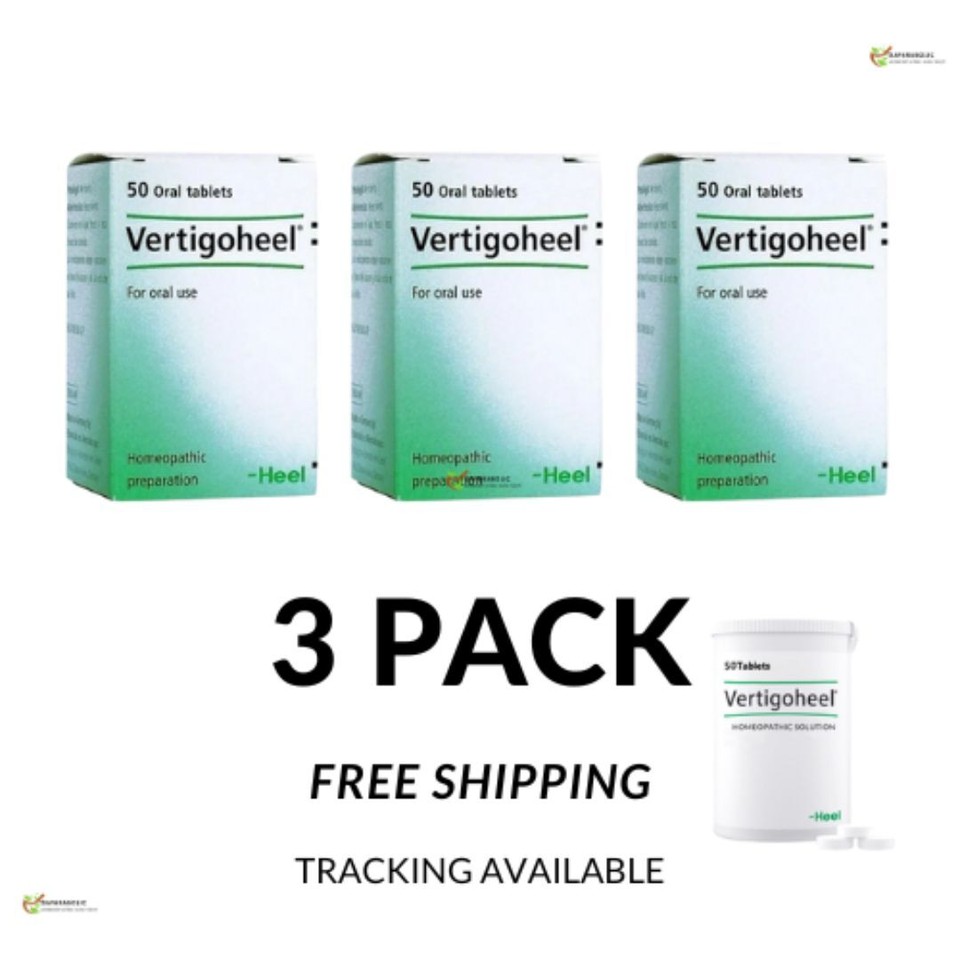Vertigoheel HEEL 50 tab vertigo , dizziness , tinnitus , motion 1/3/5 ...