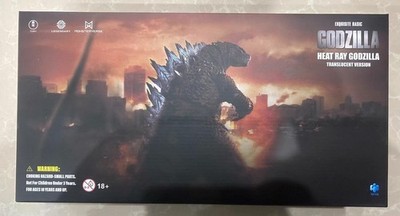 HIYA EBG0079 Godzilla 2014 HEAT RAY GODZILLA Translucent Version Model ...