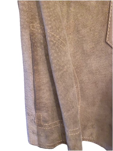 Vintage Suede Pigskin Jacket With Leather Trim, S | eBay