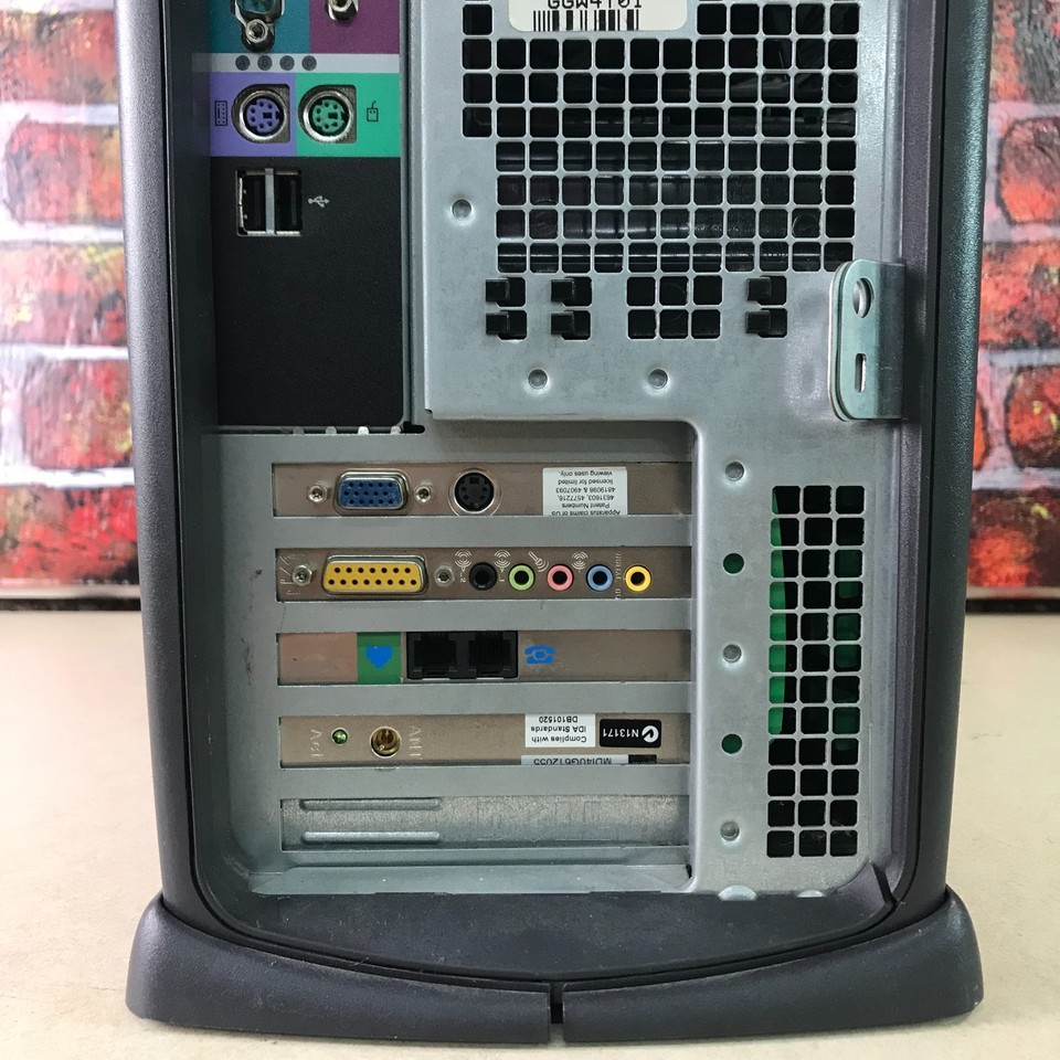 Dell Dimension 4300 Pentium 4 1.60Hz 512MB RAM No HDD (Retro Gaming PC ...