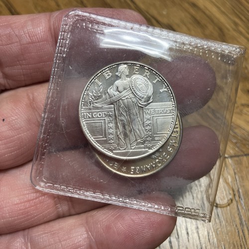 1/4OZ. Standing Liberty Design 1/4 oz .9999 Silver I have a lot of them ...