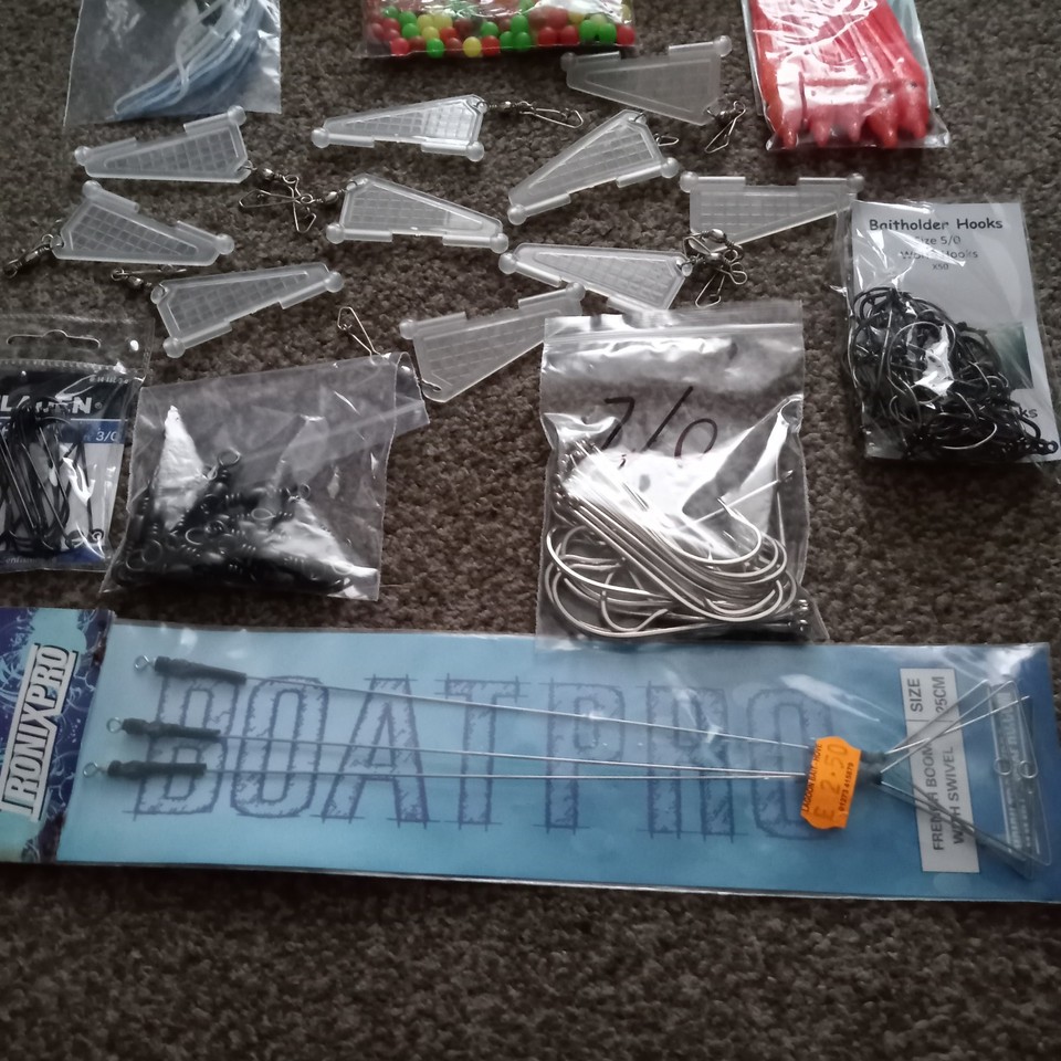 sea fishing tackle job lot , Boat fishing tackle. UK only | eBay UK