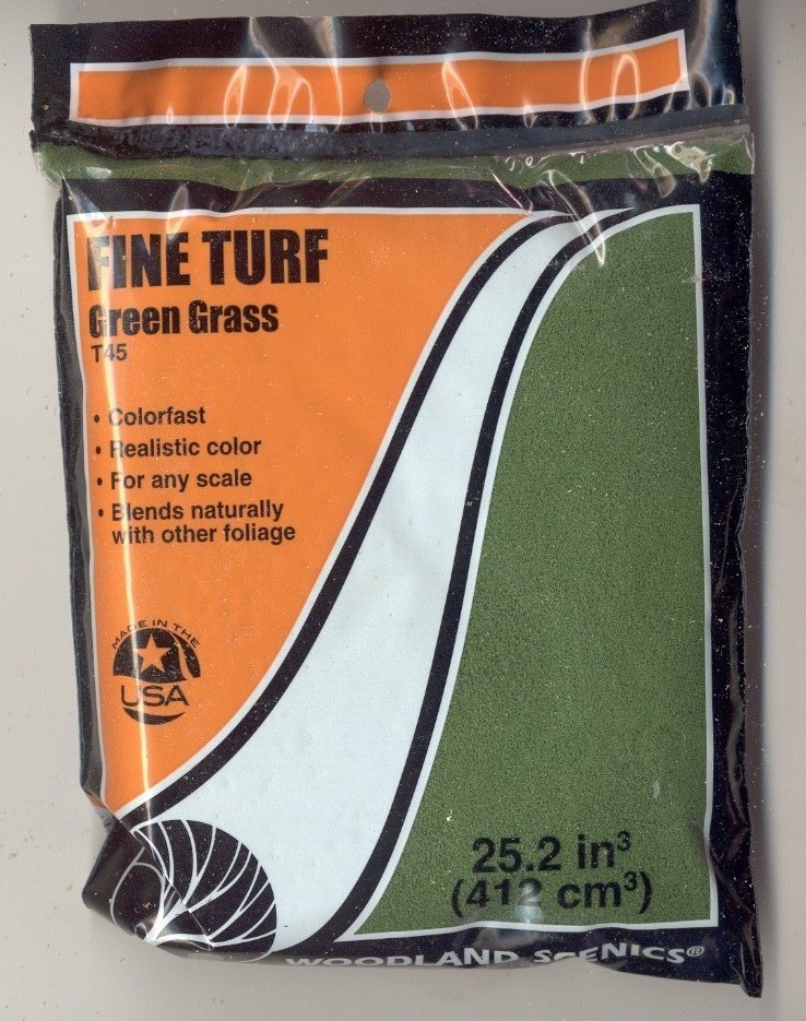 Foliage - Fine Turf T45 Green Grass model landscape scenery 1/48 any ...