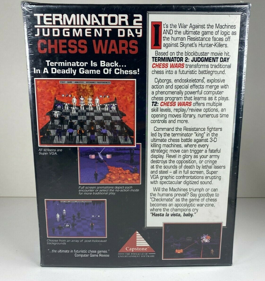 Terminator 2: Judgment Day -- Chess Wars (PC, 1993) for sale online | eBay